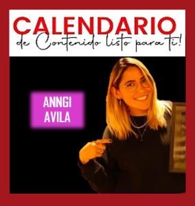 Calendario de Contenido – Anngi Avila